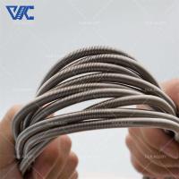 China Cr20Ni80 Electric Resistance Heating Wire 1.09 μΩm 1200°C for Home Appliances for sale