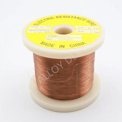 China CuNi Alloy Copper Nickel Wire 0.1-10mm Diameter 80-120 HV Bright Surface for sale