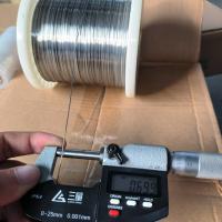 China ASTM B164 Pure Nickel Wire 0.025-10mm Melting Point 1455C Hardness 1/4H for sale