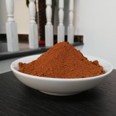 China Fine Coloring Powder Iron Oxide Orange Used in Paint  Brick Coating Oil Concrete  Pigment/orange Color for sale