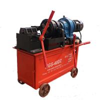 China HGS-40DZ Steel Rebar Thread Rolling Machine for 12-40mm Diameter with 4.5kw Motor Power for sale