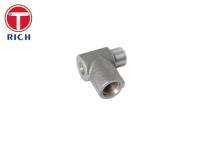 China 45# Forging CNC Machining Parts Three Way Valve Custom Service Mechanical Parts for sale