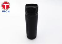 China Lathe Cnc Aluminum Machining Parts Aluminum Rod Alloy Shell Sandblasting Oxidation for sale