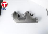 China QT450-10 Production Hose Nipple CNC Machining Parts Folding Exhaust Pipe for sale