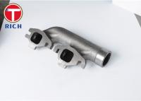 China QT450-10 Production Hose Nipple CNC Machining Parts Folding Exhaust Pipe for sale