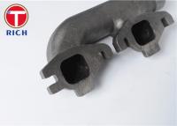China QT450-10 Production Hose Nipple CNC Machining Parts Folding Exhaust Pipe for sale