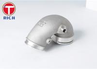China ZL102 Aluminum Cnc Milling Screw Parts Precision Cnc Machining Exhaust System for sale