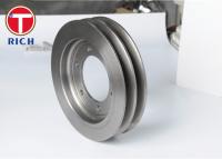 China QT450-10 CNC Machining Parts Cast Iron Weight Plate Forging Engine Pulley Block for sale
