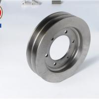 China QT450-10 CNC Machining Parts Cast Iron Weight Plate Forging Engine Pulley Block for sale