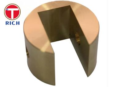 China Precision Hardware Brass CNC Turned Parts CNC Centering Machine Processing Compound for sale