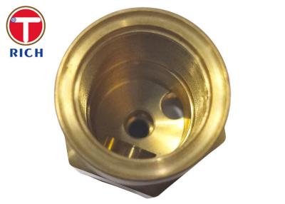 China Brass Copper CNC Machining Parts 260 C360 H59 H65 H68For Air Conditioner Fitting for sale
