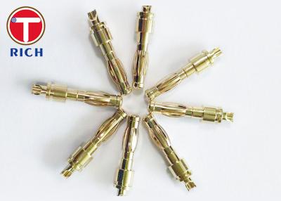 China Processing Stamping CNC Brass Parts Drum Spring Copper Needle for sale