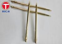 China Processing Stamping CNC Brass Parts Drum Spring Copper Needle for sale