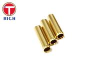 China Custom CNC Brass Parts Painting Copper Pin Crown Spring Connector for sale