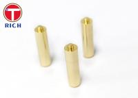 China Custom CNC Brass Parts Painting Copper Pin Crown Spring Connector for sale