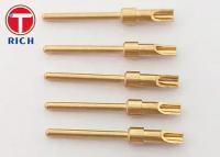 China Brass Custom CNC Machined Parts For Transmission Signal Probe Sheet for sale