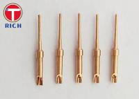 China Brass Custom CNC Machined Parts For Transmission Signal Probe Sheet for sale