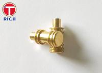 China CNC Brass Brass Turned Parts Precision Hardware Parts Turning And Milling Compound Machining for sale
