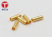 China CNC Brass Electrical Parts Aviation Waterproof Connector Pin Socket Hardware Copper Parts for sale