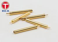 China CNC Brass Electrical Parts Aviation Waterproof Connector Pin Socket Hardware Copper Parts for sale