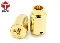 China Micro Machining Brass Electrical Parts CNC Brass Parts Electroplating Barrel Plating Processing for sale