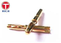 China Customized OEM CNC Brass Parts Waterproof Connector Pin Socket Hardware Copper Parts for sale