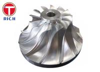 China Machining Parts CNC Five-Axis Finely Carved Aluminum Alloy Impeller Micro Parts for sale