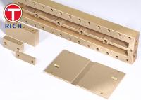 China CNC Lathe Processing Brass Parts Copper Motor Brass Accessories Pad / Base for sale