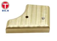 China Cutting CNC Brass Parts Handle Hardware CNC Lathe Processing Copper Parts for sale