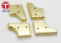 China Cutting CNC Brass Parts Handle Hardware CNC Lathe Processing Copper Parts for sale