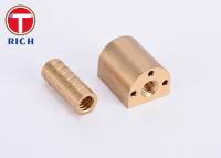 China Brass Cnc Turned Parts Mechanical hardware processing copper parts turning precision textile machine parts for sale