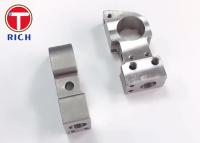 China CNC Lathe Machining Left And Right Guide Blocks Water Glass Casting Alloy Steel Castings for sale