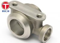 China CNC Lathe Machine Parts CNC Machining Left And Right Support Block Precision Casting for sale