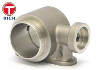 China CNC Lathe Machine Parts CNC Machining Left And Right Support Block Precision Casting for sale
