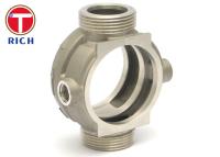 China Custom CNC Turning Milling Parts Exhaust Valve Body 304 Stainless Steel Cylinder Accessories for sale