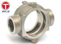 China Custom CNC Turning Milling Parts Exhaust Valve Body 304 Stainless Steel Cylinder Accessories for sale