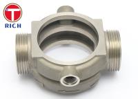 China Custom CNC Turning Milling Parts Exhaust Valve Body 304 Stainless Steel Cylinder Accessories for sale