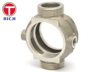 China Custom CNC Turning Milling Parts Exhaust Valve Body 304 Stainless Steel Cylinder Accessories for sale