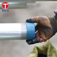 China ASTM A53 Galvanized Threaded Pipe At Both Ends For Solar Energy for sale