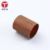 China External Thread Brass Copper Tube For Air Conditioning Refrigeration Heat Exchangers for sale