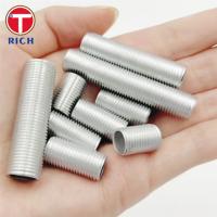 China CNC Machining Hollow Threaded Tube Connect Outlet External Boom Screw Thread Tube for sale