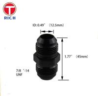China Threaded Pipe Adapter Double Headed Oil Pipe Joint Nut For Modified Automobiles for sale