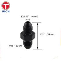 China Threaded Pipe Adapter Double Headed Oil Pipe Joint Nut For Modified Automobiles for sale