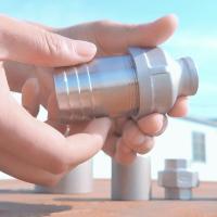 China Customized Threaded Pipe Union 304 Stainless Steel Water Pipe Joint Inner And Outer for sale