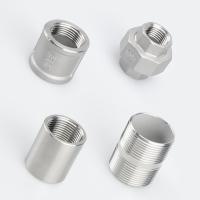 China Customized Threaded Pipe Union 304 Stainless Steel Water Pipe Joint Inner And Outer for sale
