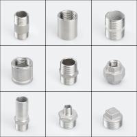China Customized Threaded Pipe Union 304 Stainless Steel Water Pipe Joint Inner And Outer for sale