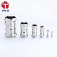 China 304 Stainless Steel Equal Tee CNC Machining Compression Pipe Fittings for sale