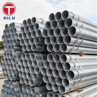 China GB/T 3091 Welded Hot Dip Galvanized Carbon Steel Pipes For Low Pressure Liquid Delivery for sale