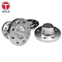 China ASME B16.5 304 Stainless Steel Flange 316 Stamped Plate Large Diameter Flat Welding Flange Piece Forged Flange Plate for sale