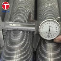 China Carbon Steel Seamless Tube G Type Fin Tubes Embedded Fins Heat Exchanger Pipe for sale